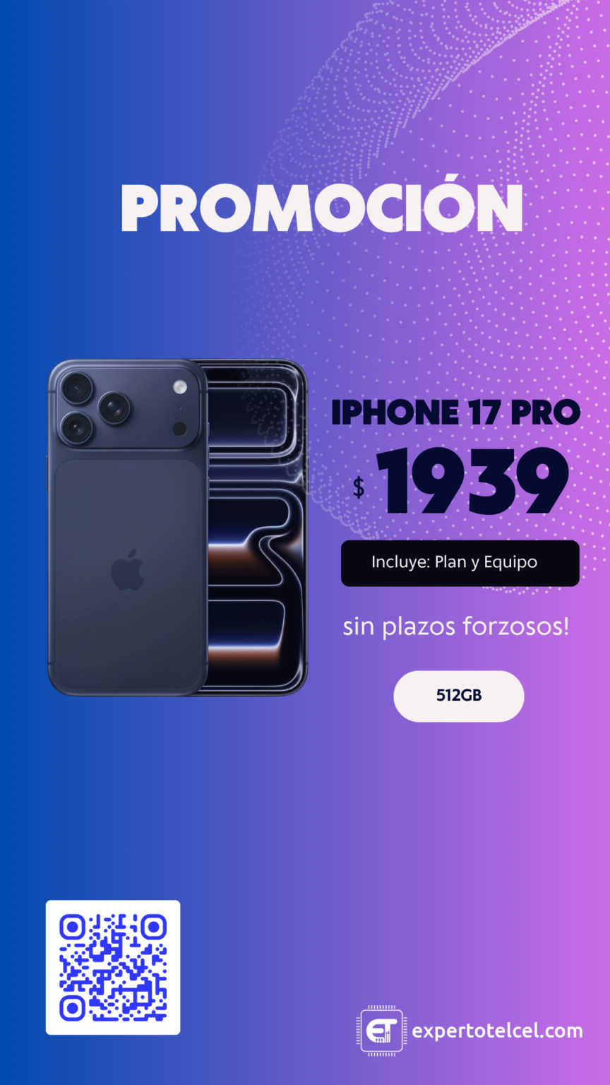 Promociones IPhone - Plan | 1 Abril 2026 | Experto Telcel